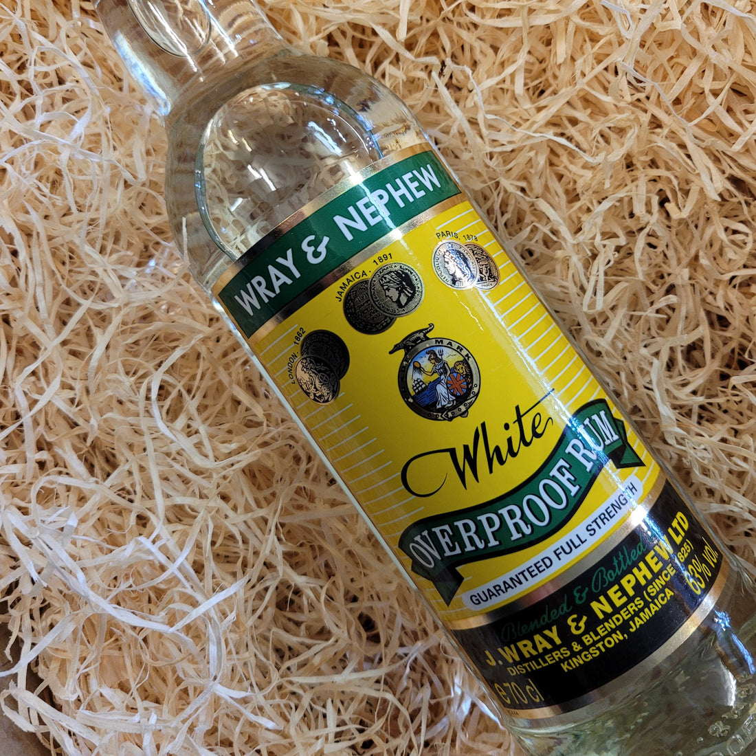 Wray and Nephew Overproof Rum, Jamaica (70cl)(63% Vol) – Evington's ...